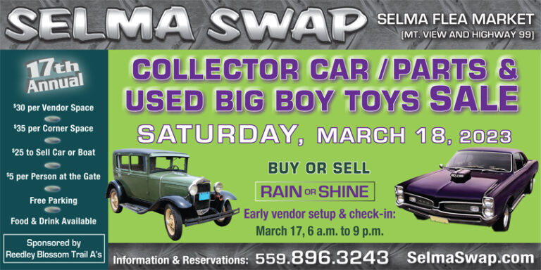 Selma Swap Meet in Selma, CA - Rides Collective